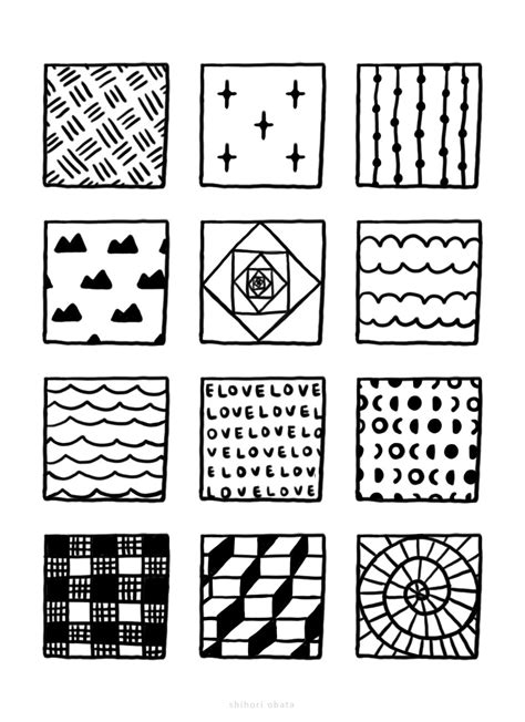 easy pattern drawing