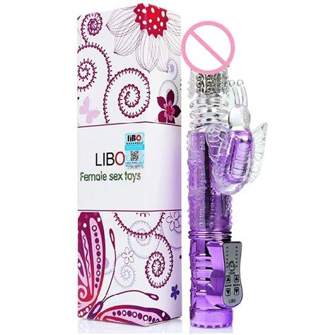 Li Bo 36 Speed Rabbit Vibrators G Spot Vibration Rotation Waterproof