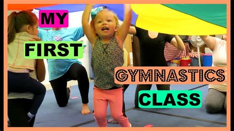 My First Gymnastics Class Youtube