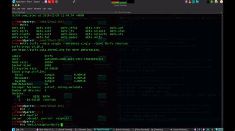 intro to linux filesytems btrfs creating btrfs subvolumes youtube