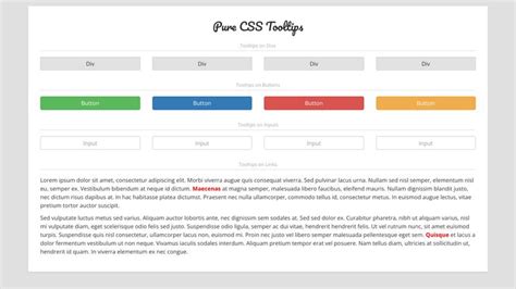 pure css tooltips