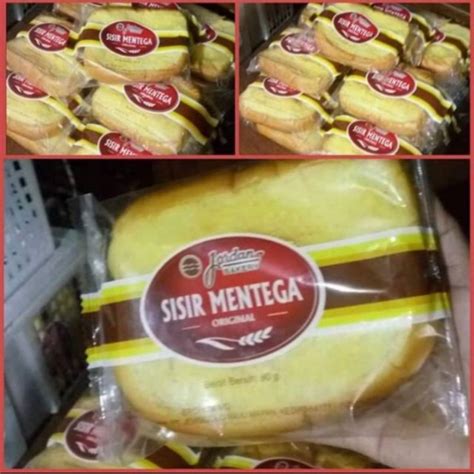 Jual Roti Sisir Mentega Jordan Bakery 1 Pack 5 Bungkus Shopee Indonesia