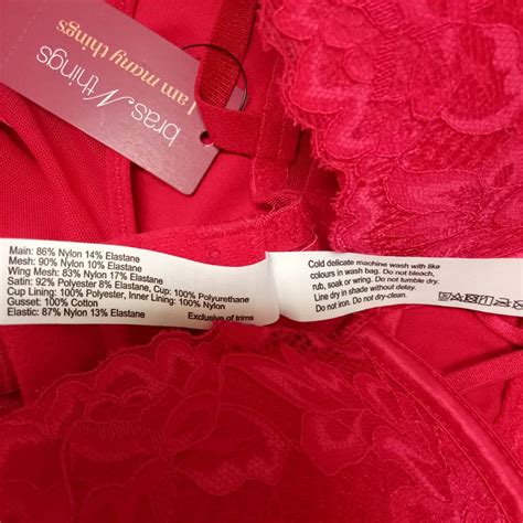 Bras N Things Womens Size 12b C Red Edwina Bodysuit S