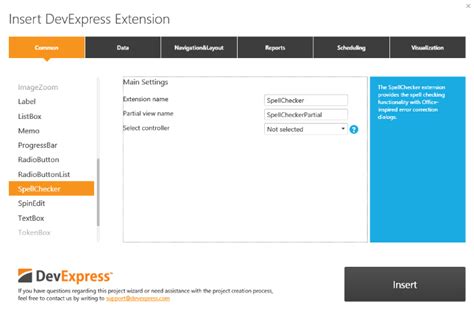 asp mvc spell checker extension now available in v14 2