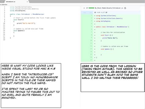 no monobehavior scripts in file ask gamedev tv