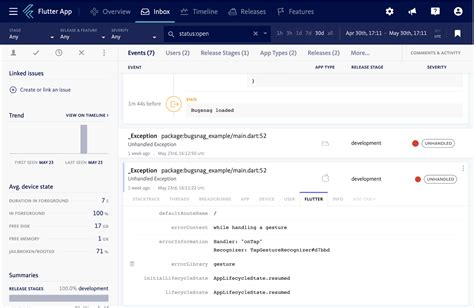 make data driven decisions with flutter bugsnag bugsnag platform