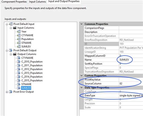 ssis pivot transformation with multiple set keys loski s sql movements