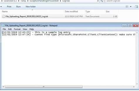 exception or error handling in powershell try catch finally block
