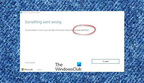Fix 0x8007054f Windows Update Error Thewindowsclub