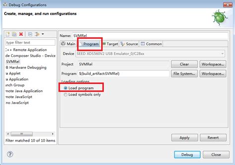 debug programming on ccs5 and using the tms320f28335 platform seed