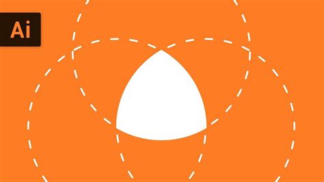 how to make a reuleaux triangle with rounded edges illustrator