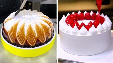 Most Satisfying Chocolate Cake Decorating Simple Cake Decorating