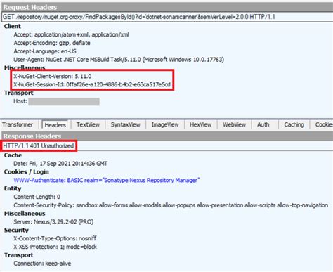 [bug] `dotnet tool restore` does not supply x nuget apikey header with