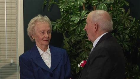 Old Sweethearts Marry In Cranbrook B C Six Decades After First