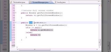 how to create update and restore screen methods in java java swing