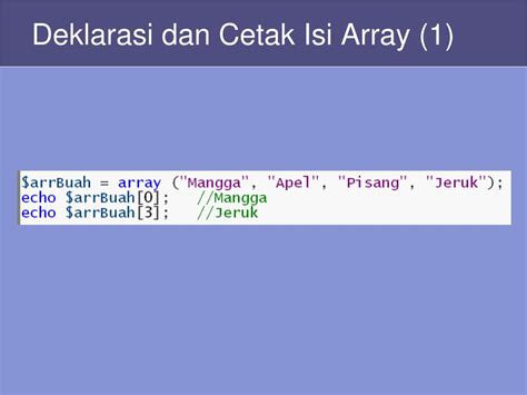 Ppt Struktur Dasar Php Powerpoint Presentation Free Download Id