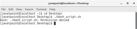 hello world bash script javatpoint
