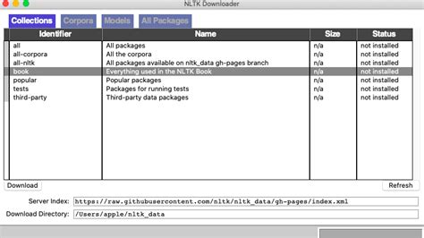 nltk hello world python example dzone ai