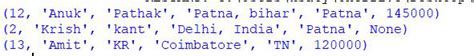 inserting data into a new column of an already existing table in mysql