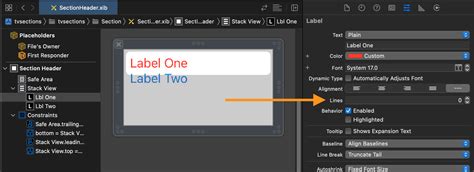 swift dynamic height of header with multiline uilabel in uitableview