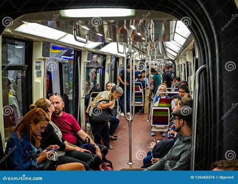 Crowded Metro