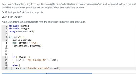 solved read in a 3 character string from input into variable