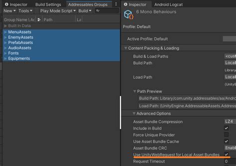 unity addressables loadassetasync is too slow questions and answers