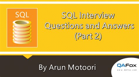 sql interview questions and answers part 2 qafox