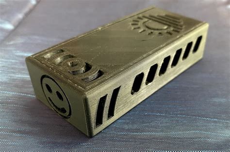 3d printed mini weather box for esp8266 and bme280 by