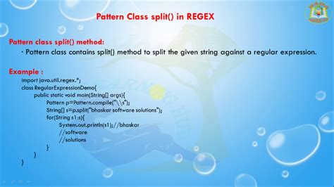 lesson 3 regex pattern and string class split in java programming
