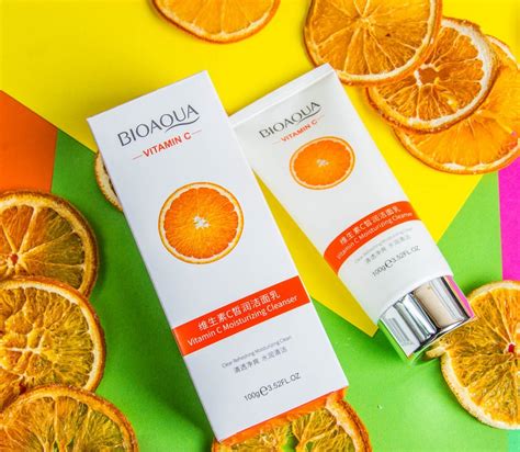Bioaqua Pack Of 5 Vitamin C Moisturizing Skin Care Products Set