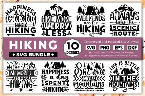 Hiking Svg Bundle Graphic By Svg House · Creative Fabrica