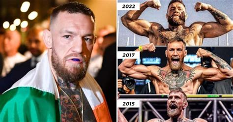 Conor Mcgregor Shows Off A Mma Zing 7 Year Body Transformation After