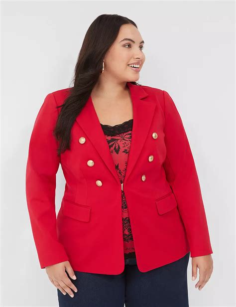 Core Ponte Bryant Collarless Blazer Lanebryant