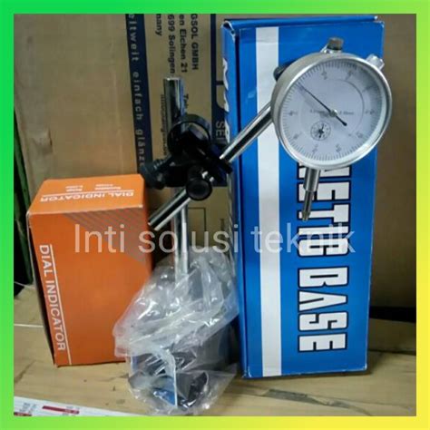 Jual Magnetic Stand Base Dial Indicator 0 10 Paket Lengkap Jakarta
