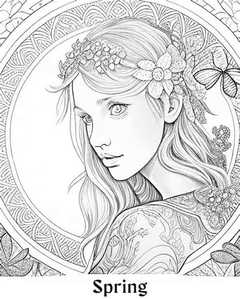 23 Fascinating Fairy Coloring Pages For Adults Artofit