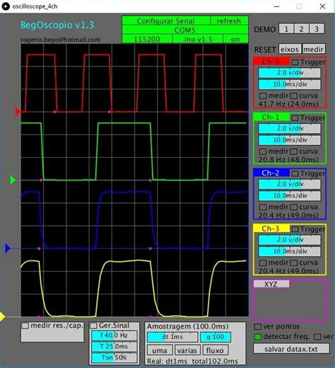 oscilloscope arduino processing arduino arduino projects arduino