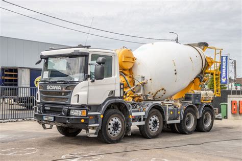 Scania P 370 E6 Mixer 9m Camión Hormigonera Trucksnl