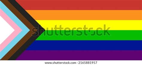 New Lgbtq Rights Pride Flag Vector Stock Vector Royalty Free