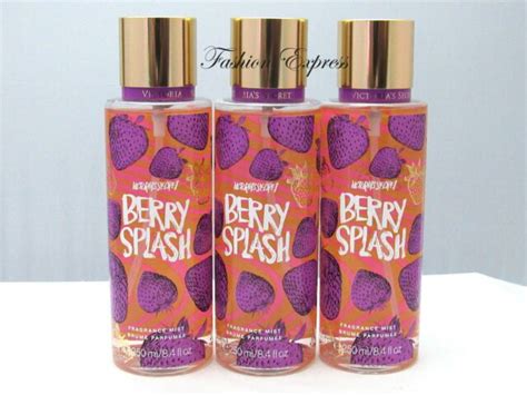 Victorias Secret Berry Splash Body Mist Spray 8 4 Fl Oz Lot Of 3 Pcs