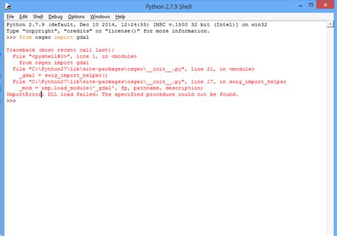 how to setup gdal setting for python using osgeo4w geographic