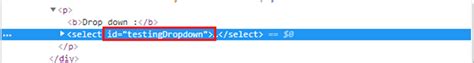 selenium webdriver handling drop downs javatpoint
