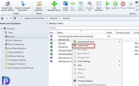 how to install sccm client on windows server core