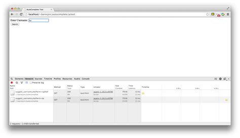 autocomplete jquery php mysql not returning results stack overflow