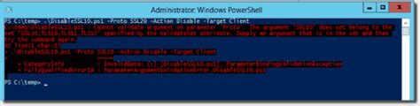 disable ssl and tls 1 0 1 1 on iis with powershell 4sysops