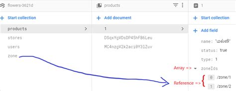 firebase how to set where condition on array of reference selection