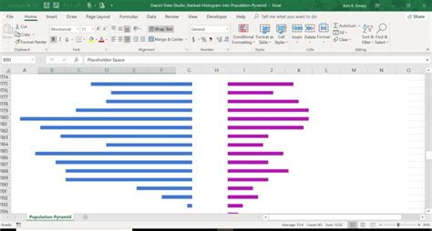How To Visualize Age Sex Patterns With Population Pyramids In Microsoft
