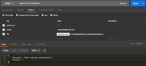 python laravel x flask client error `post 127