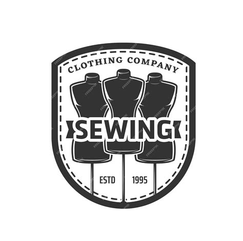 Premium Vector Tailor And Sewing Icon With Vector Mannequins