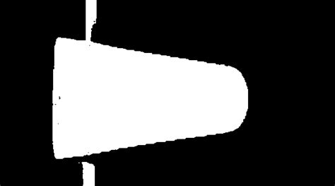 python get boundary from canny edges and remove the